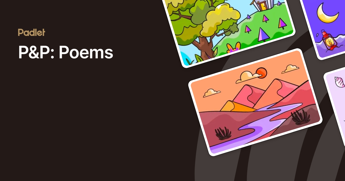 P&P Poem Padlet