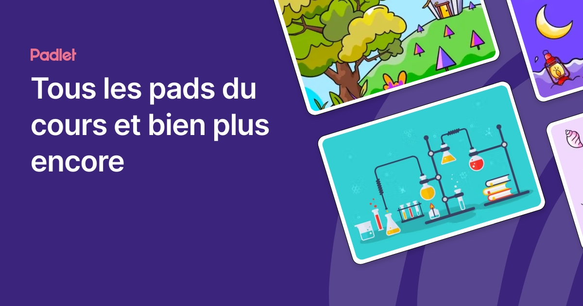 Tous les pads du cours et bien plus encore