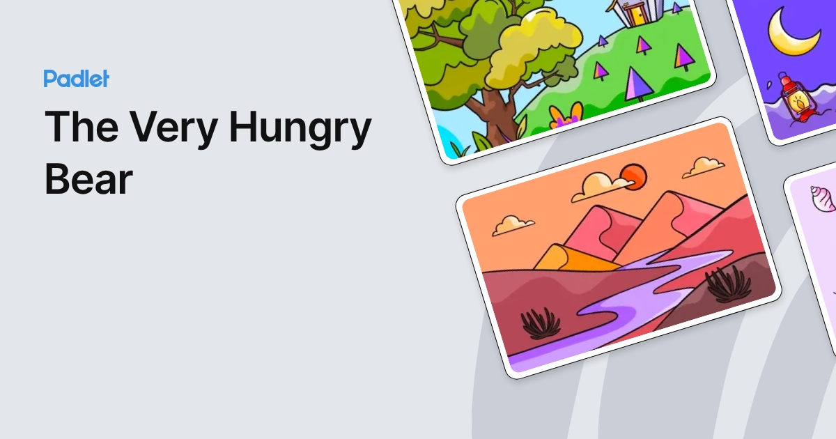 The Very Hungry Bear