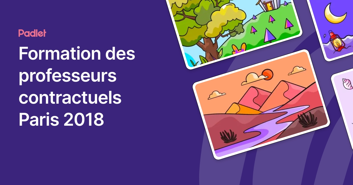 Formation des professeurs contractuels Paris 2018