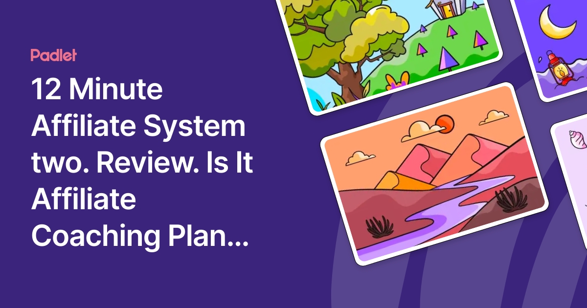 12 Minute Affiliate System two. Review. Is It Affiliate Coaching Plan ...