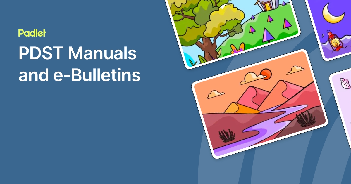 PDST Manuals and e-Bulletins