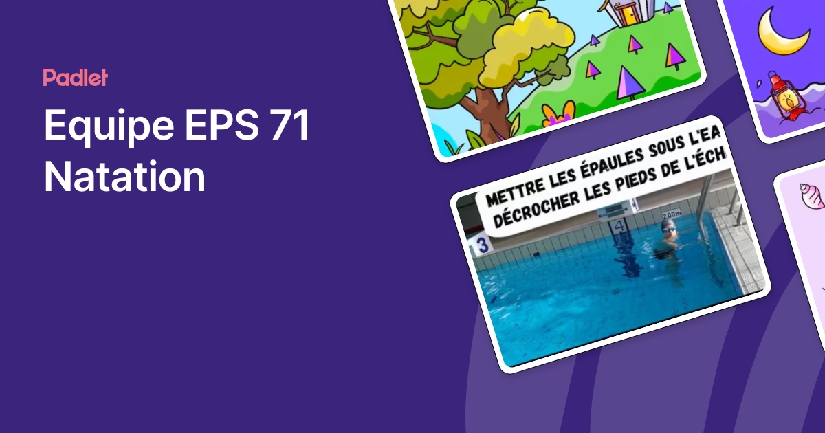 Equipe EPS 71 Natation