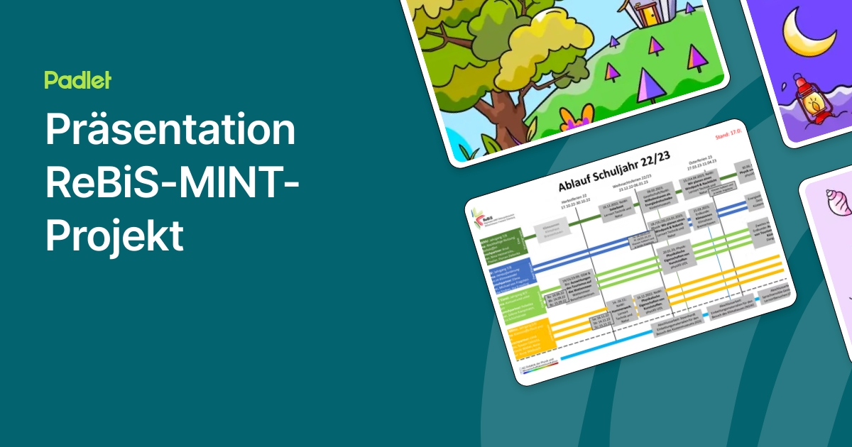 Präsentation ReBiS-MINT-Projekt