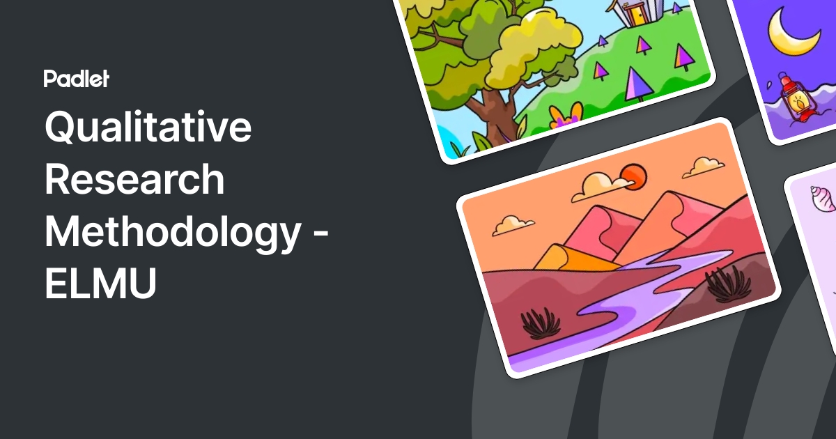 Qualitative Research Methodology - ELMU