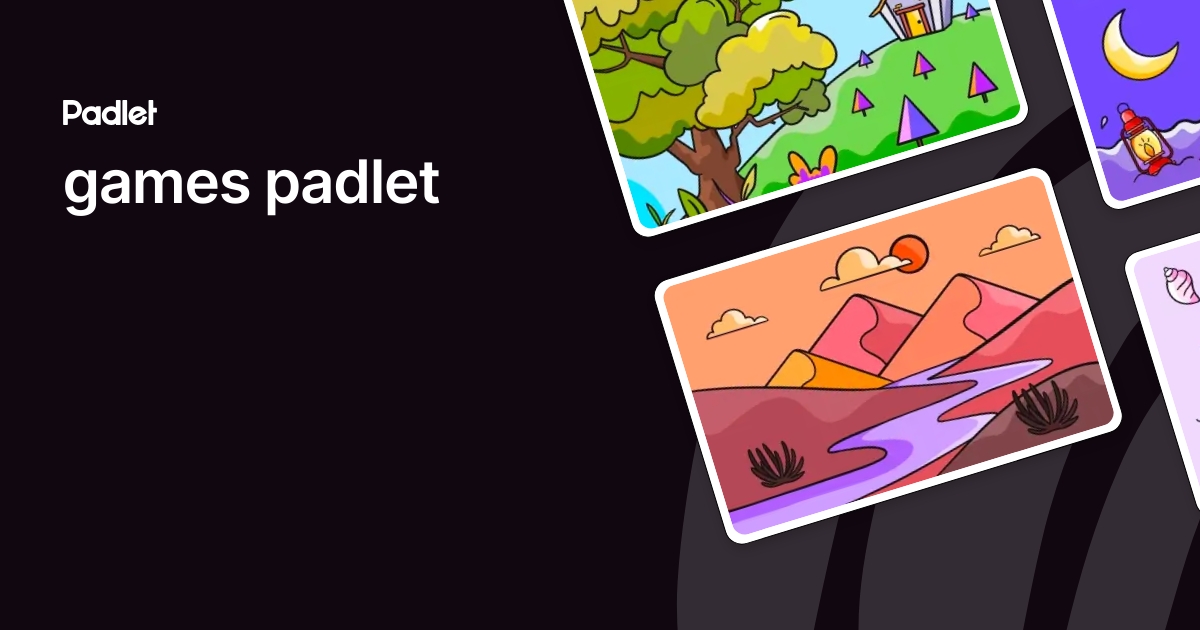 games padlet
