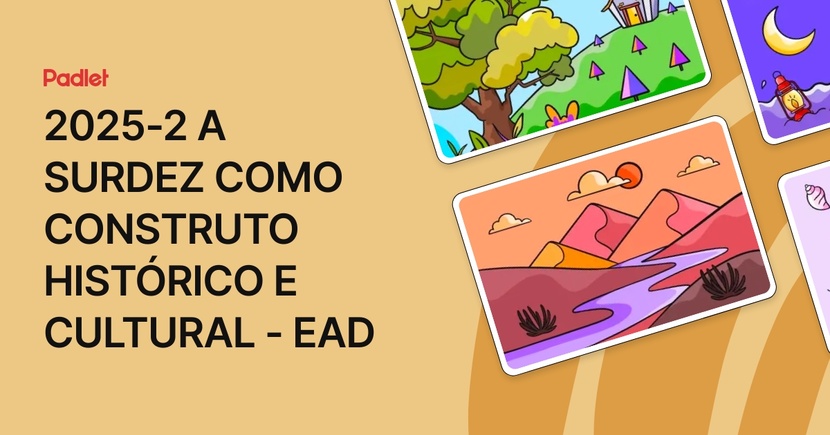 2025-1 A SURDEZ COMO CONSTRUTO HISTÓRICO E CULTURAL - EAD
