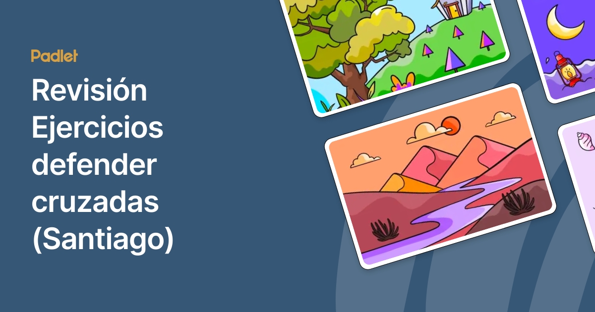 Revisión Ejercicios defender cruzadas (Santiago)