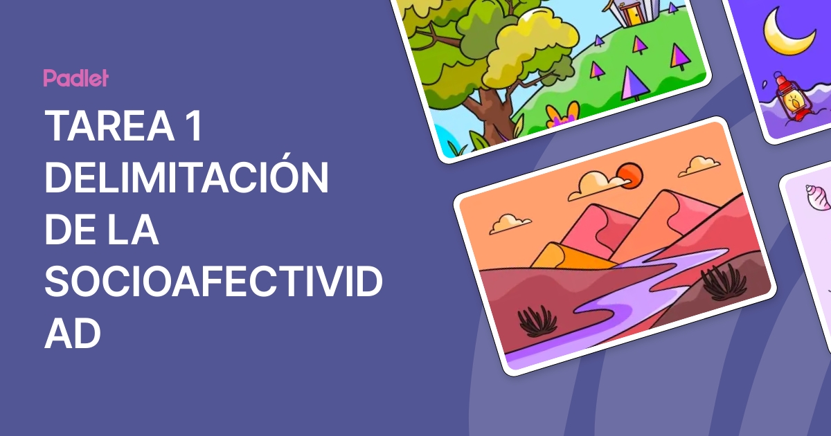 TAREA 1 DELIMITACIÓN DE LA SOCIOAFECTIVIDAD