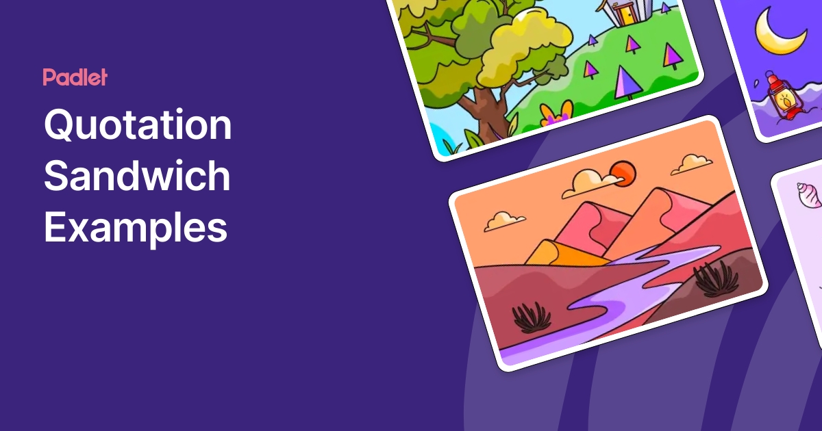 Quotation Sandwich Examples