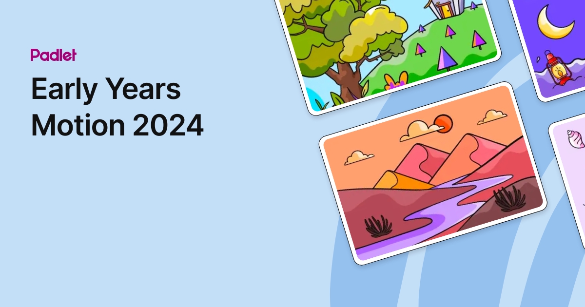 Early Years Motion 2024