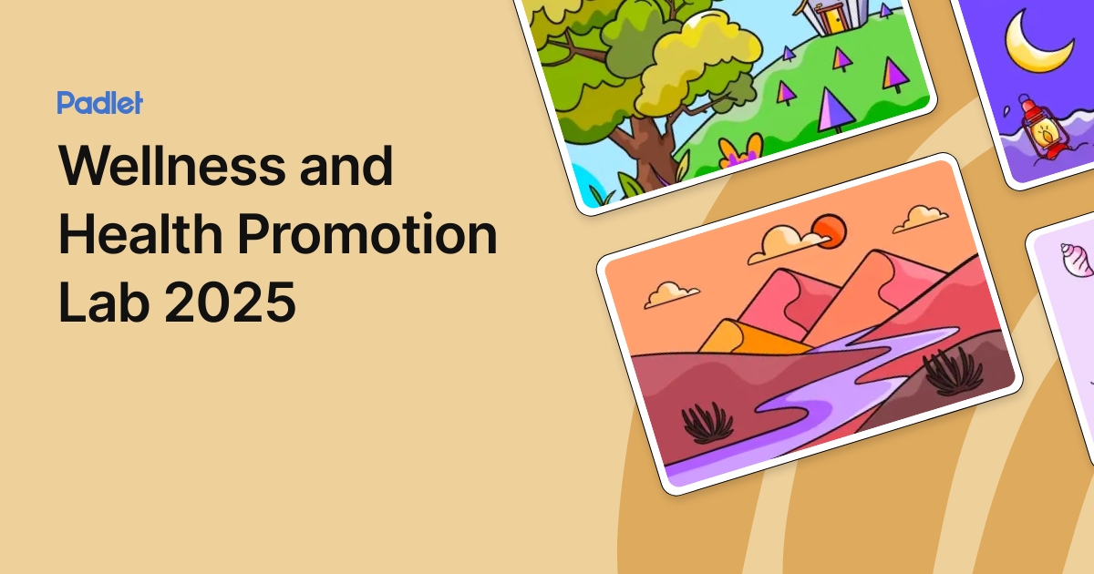 Wellness and Health Promotion Lab 2025