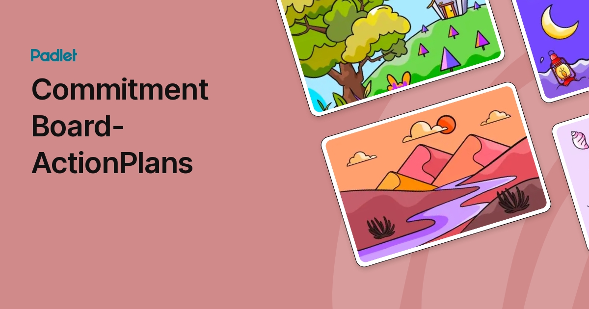 Commitment Board Actionplans