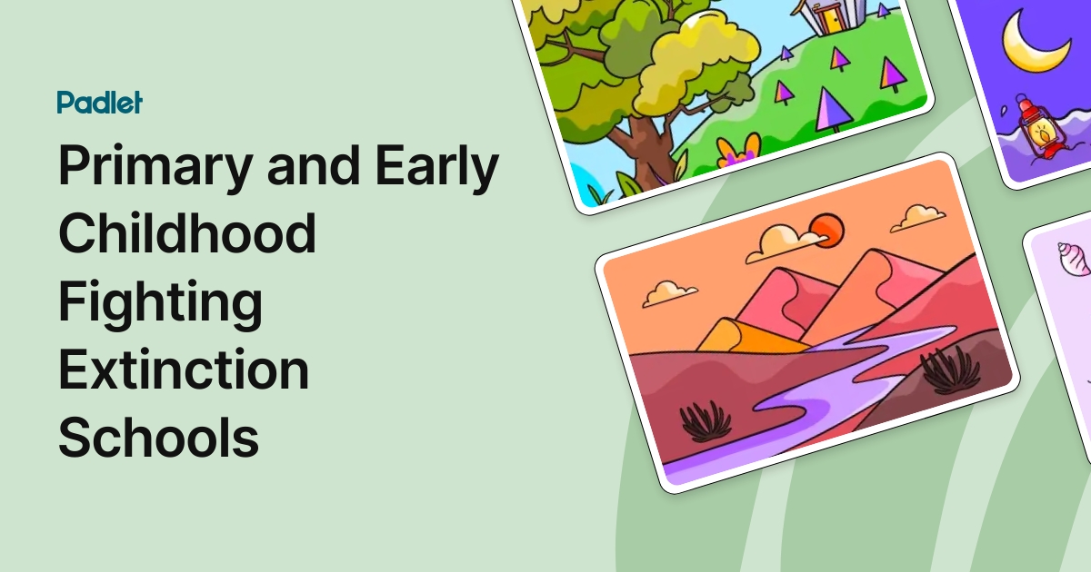 Primary and Early Childhood Fighting Extinction Schools