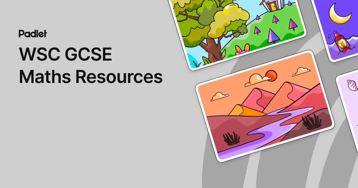 WSC GCSE Maths Resources
