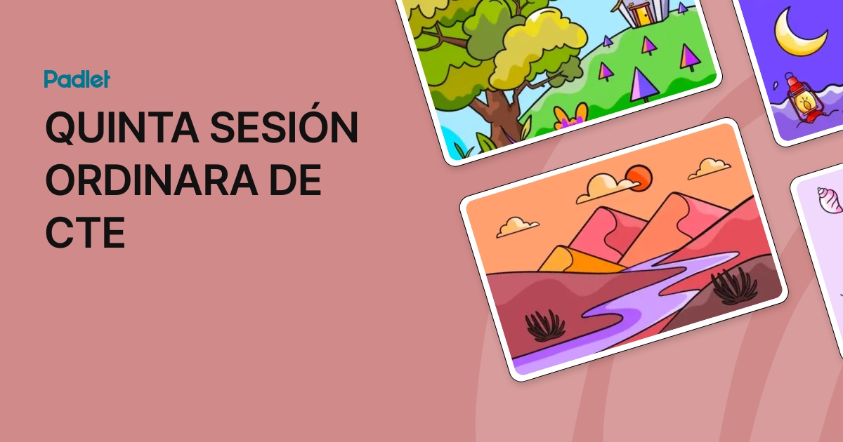 QUINTA SESIÓN ORDINARA DE CTE