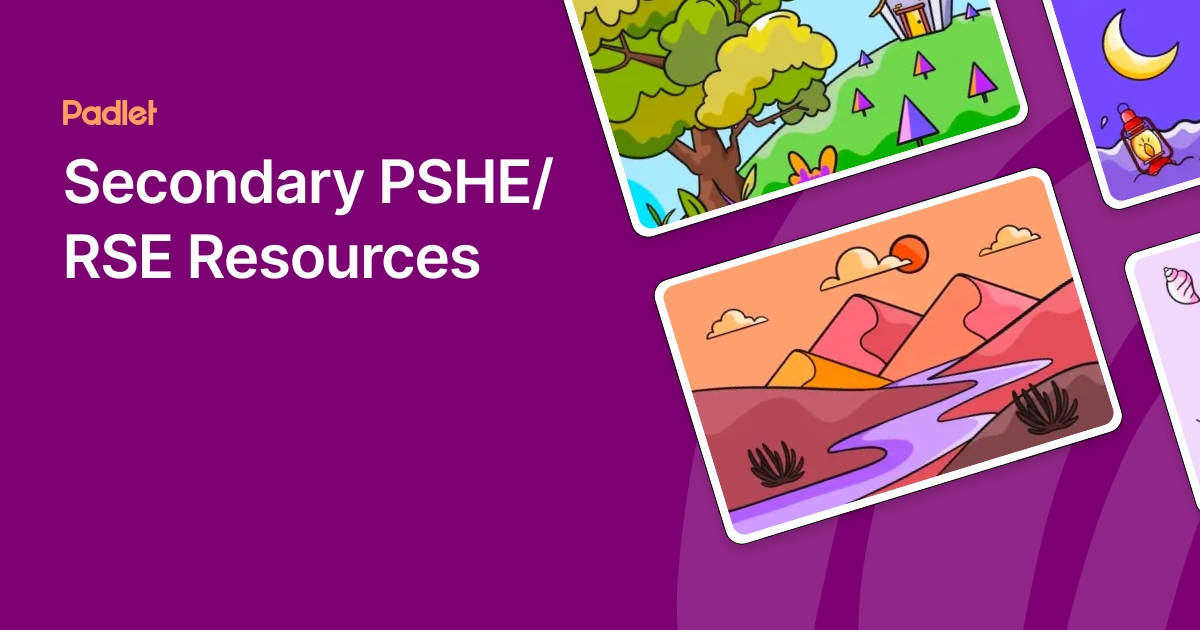 Secondary PSHE/ RSE Resources