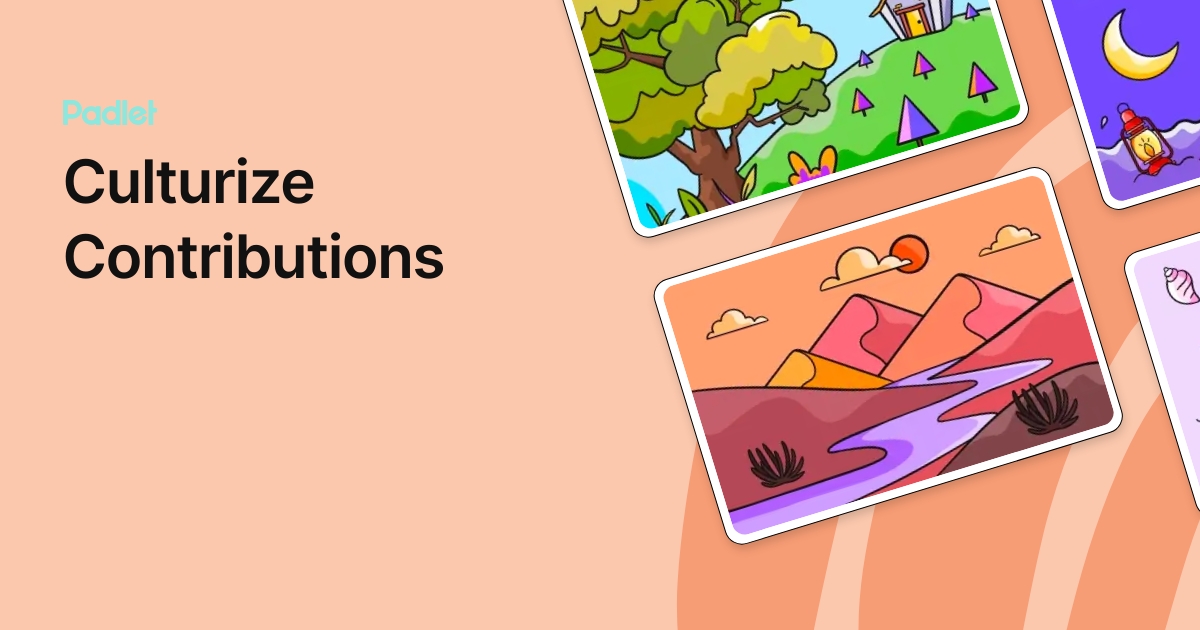 Culturize Contributions