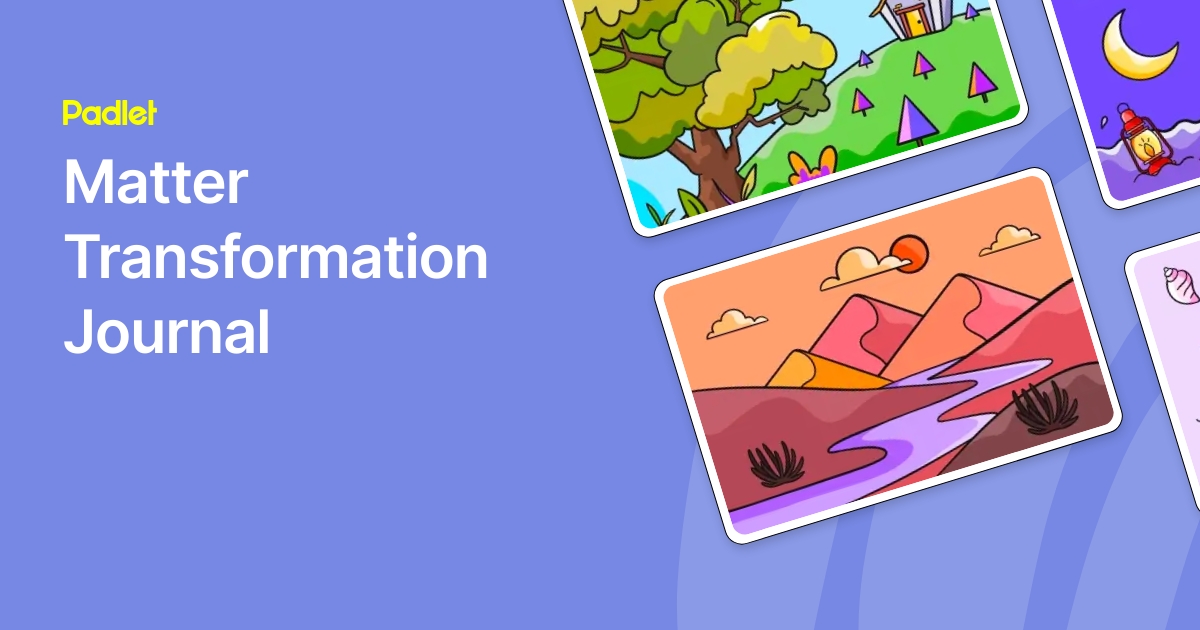 Matter Transformation Journal