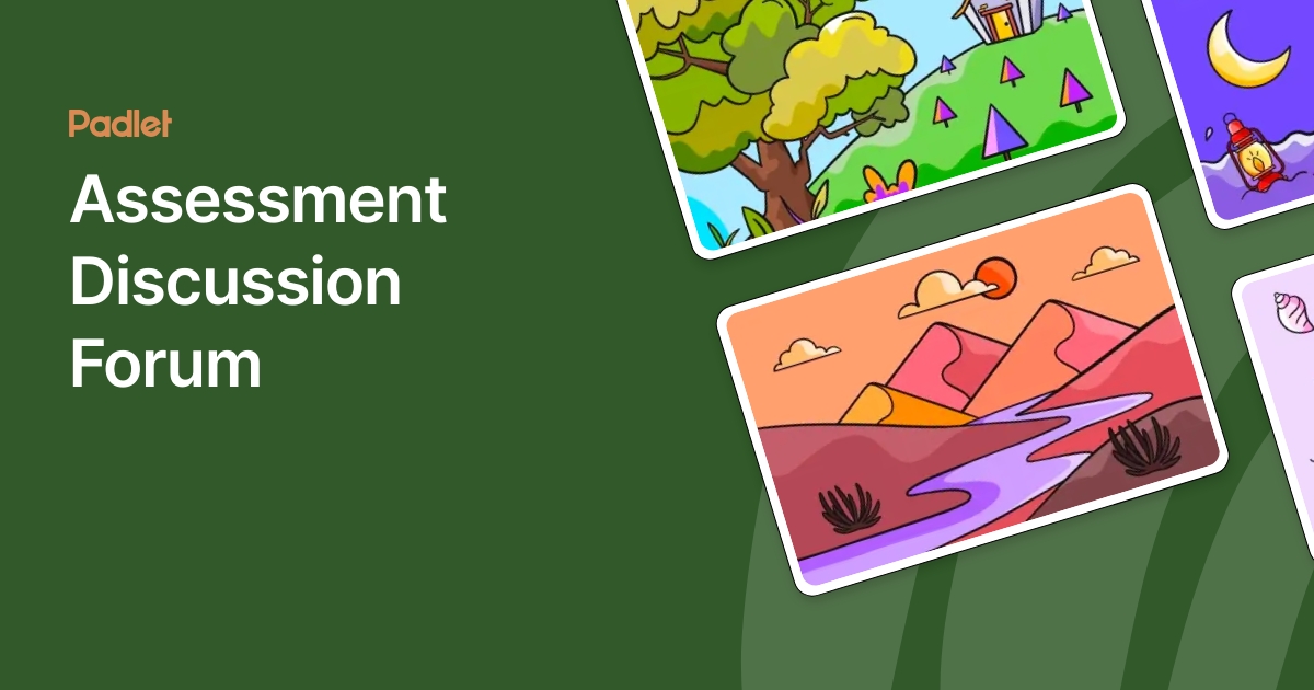 Assessment Discussion Forum