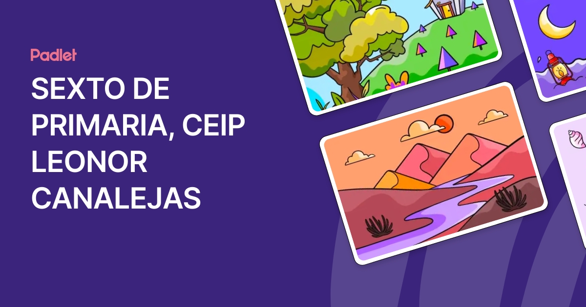 SEXTO DE PRIMARIA, CEIP LEONOR CANALEJAS