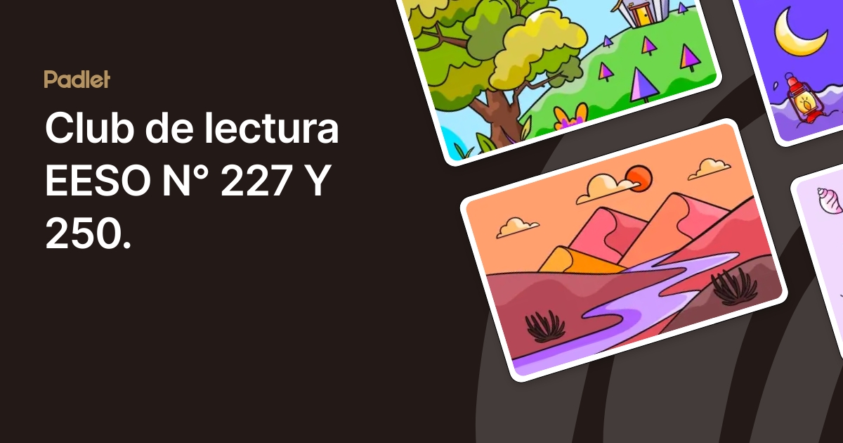 Club de lectura EESO N° 227 Y 250.