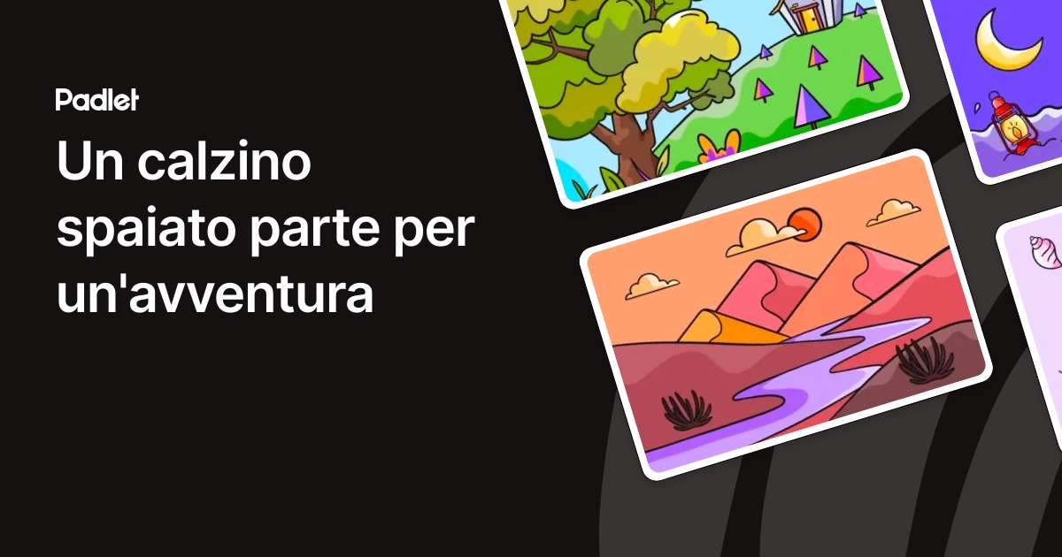 Un calzino spaiato parte per un'avventura