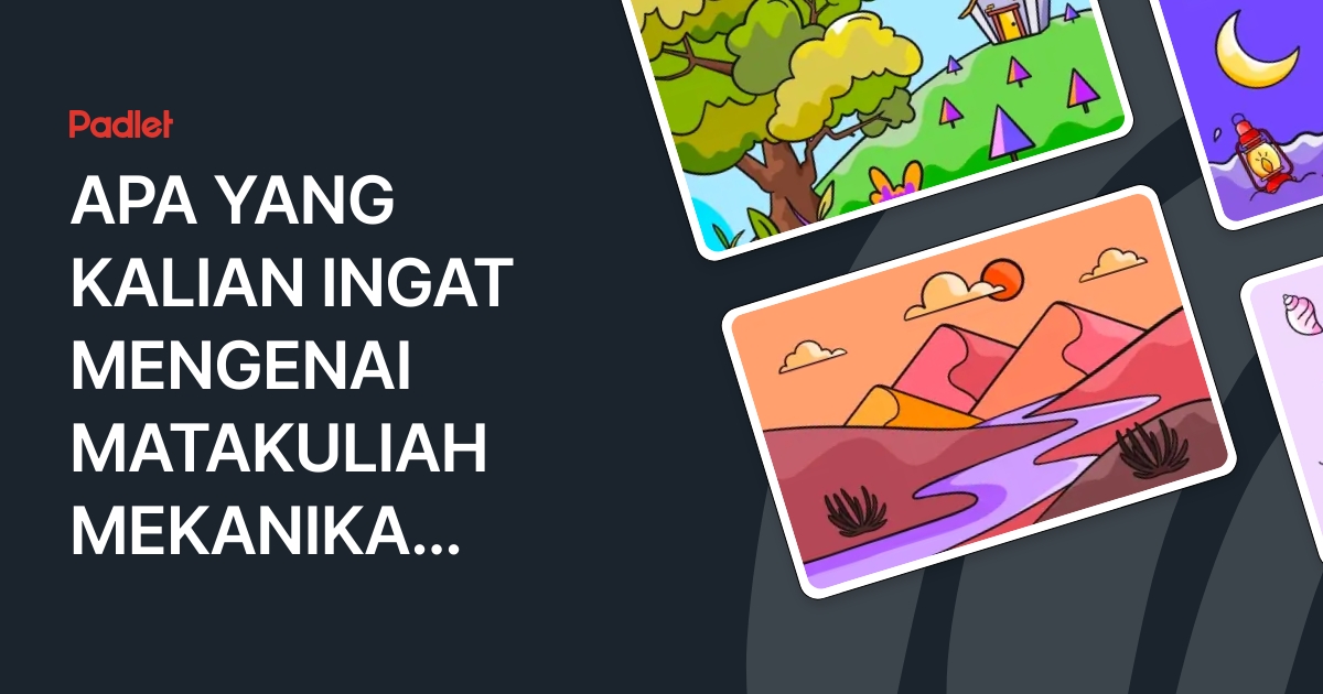 APA YANG KALIAN INGAT MENGENAI MATAKULIAH MEKANIKA FLUIDA/FLUIDA DASAR?