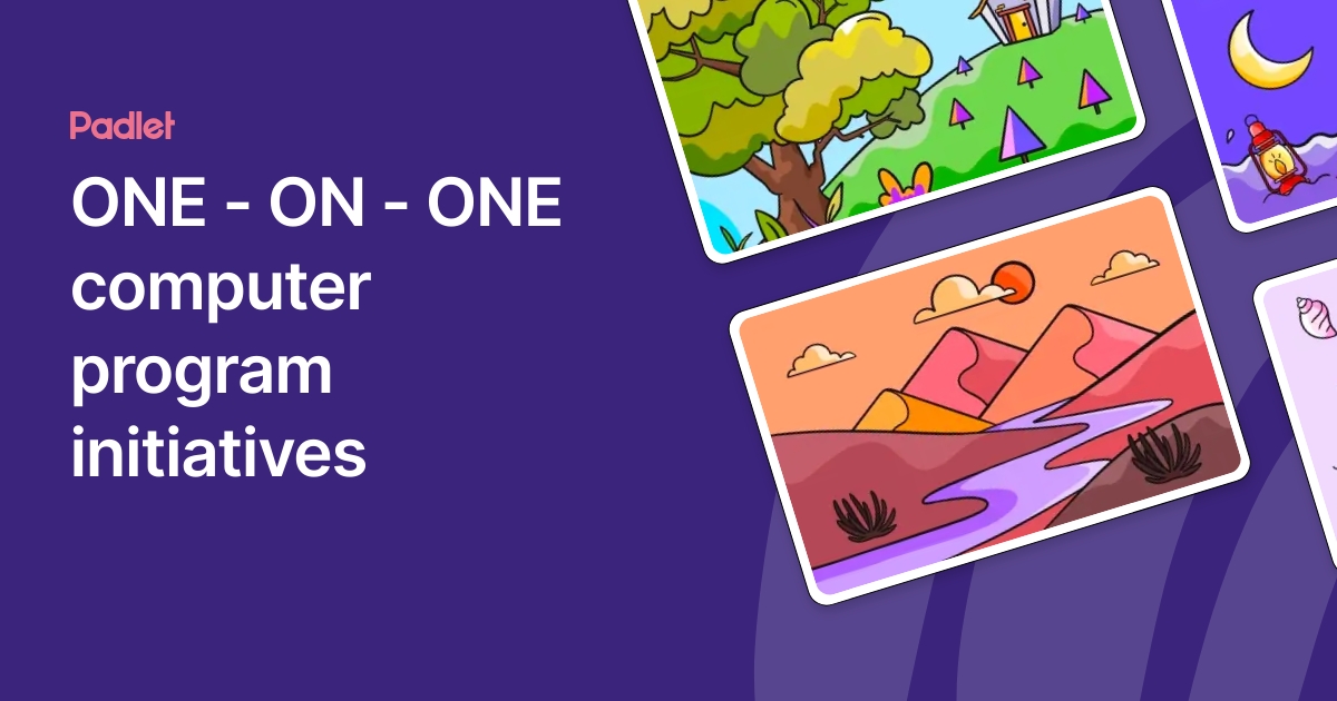 ONE - ON - ONE computer program initiatives