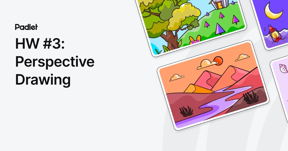 HW #3: Perspective Drawing