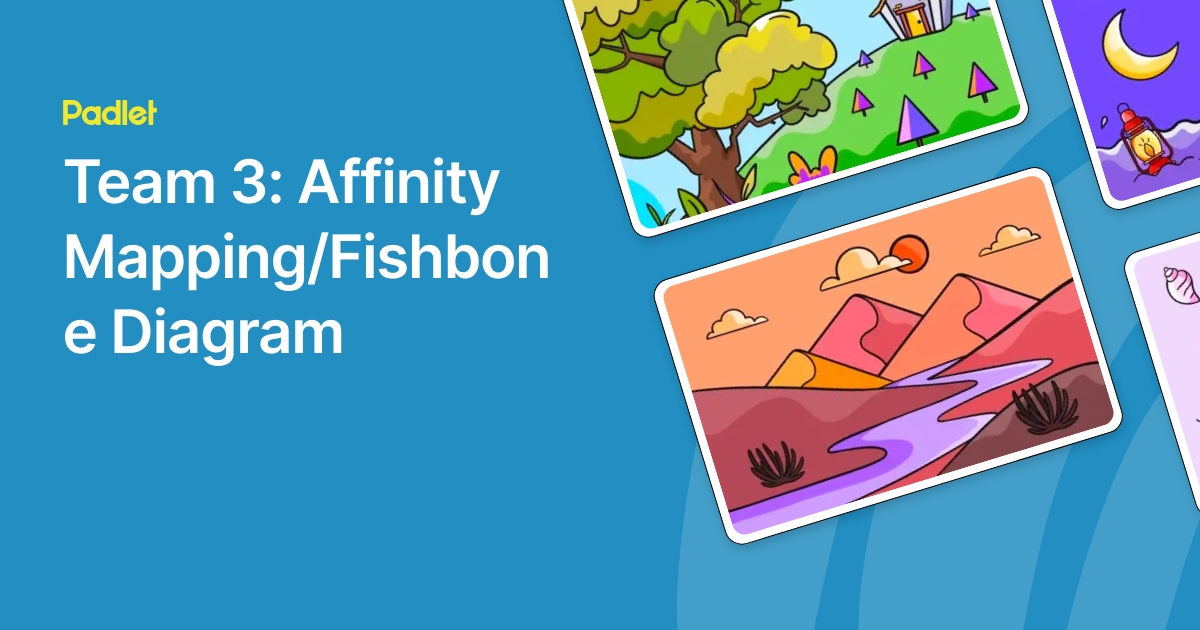 Team 3: Affinity Mapping/Fishbone Diagram