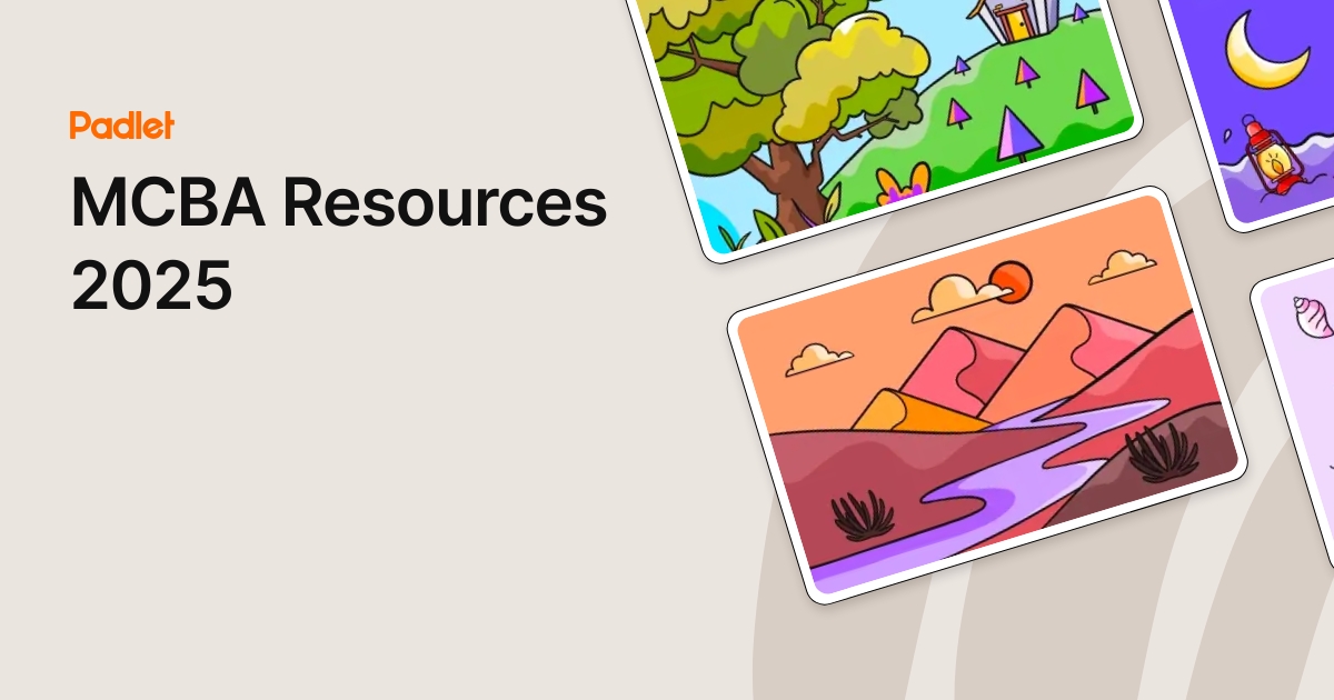 MCBA Resources 2025