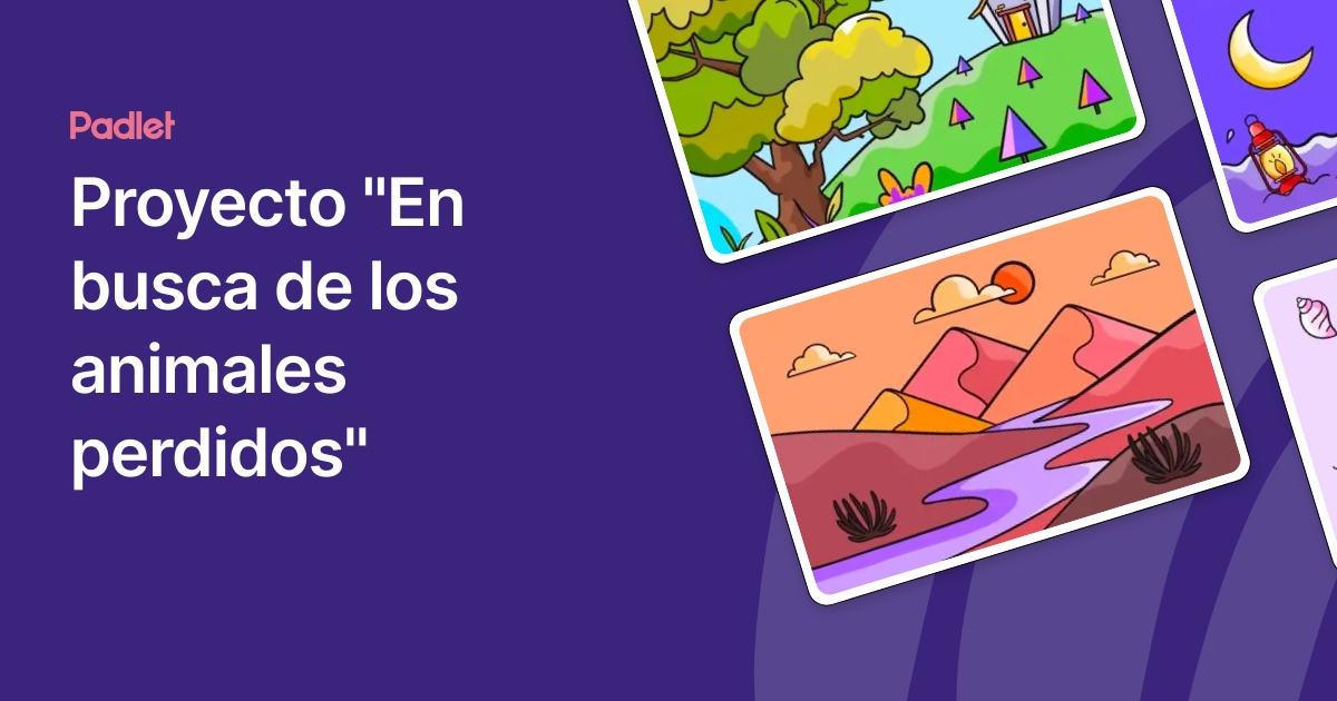 Proyecto "En busca de los animales perdidos"