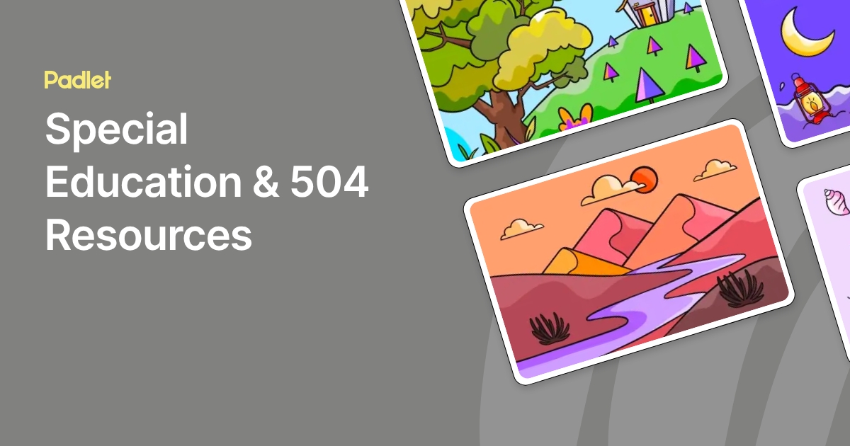 Special Education & 504 Resources