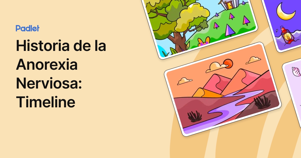 Historia de la Anorexia Nerviosa: Timeline