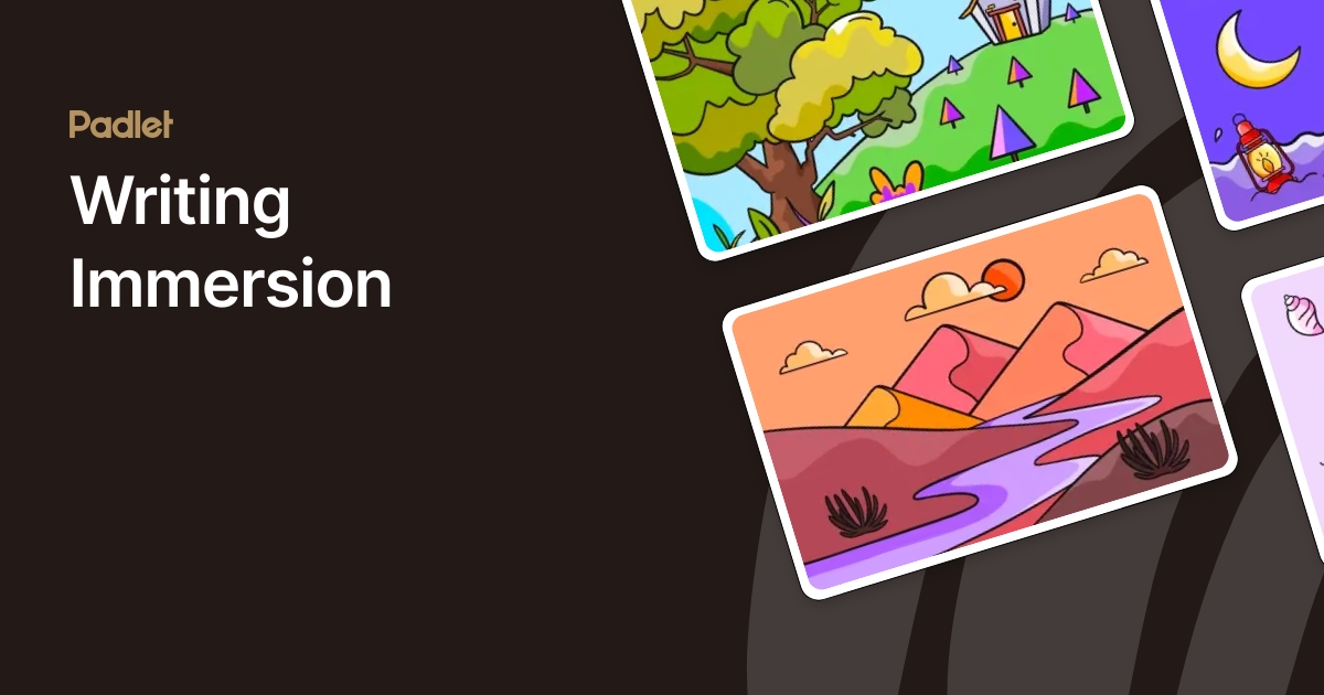 Writing Immersion
