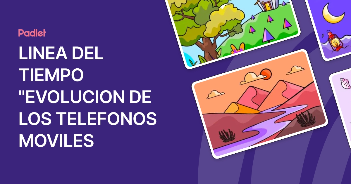 LINEA DEL TIEMPO "EVOLUCION DE LOS TELEFONOS MOVILES