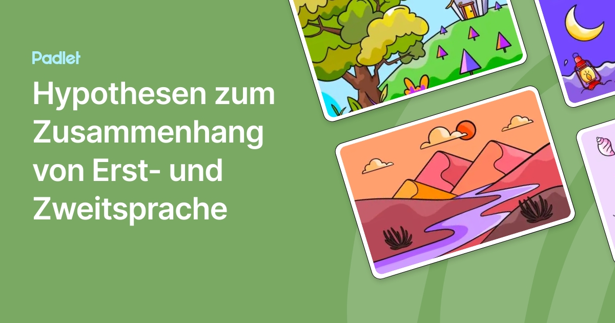 Hypothesen zum Zusammenhang von Erst- und Zweitsprache