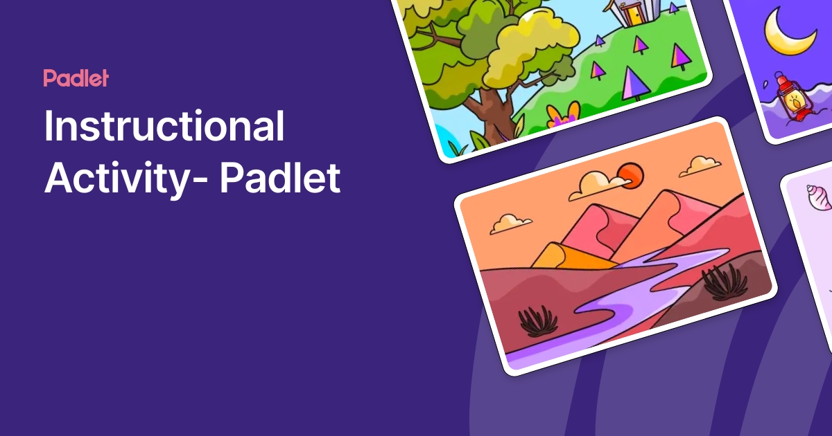 Instructional Activity- Padlet