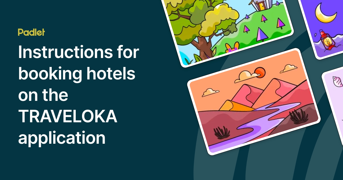 Instructions for booking hotels on the TRAVELOKA application