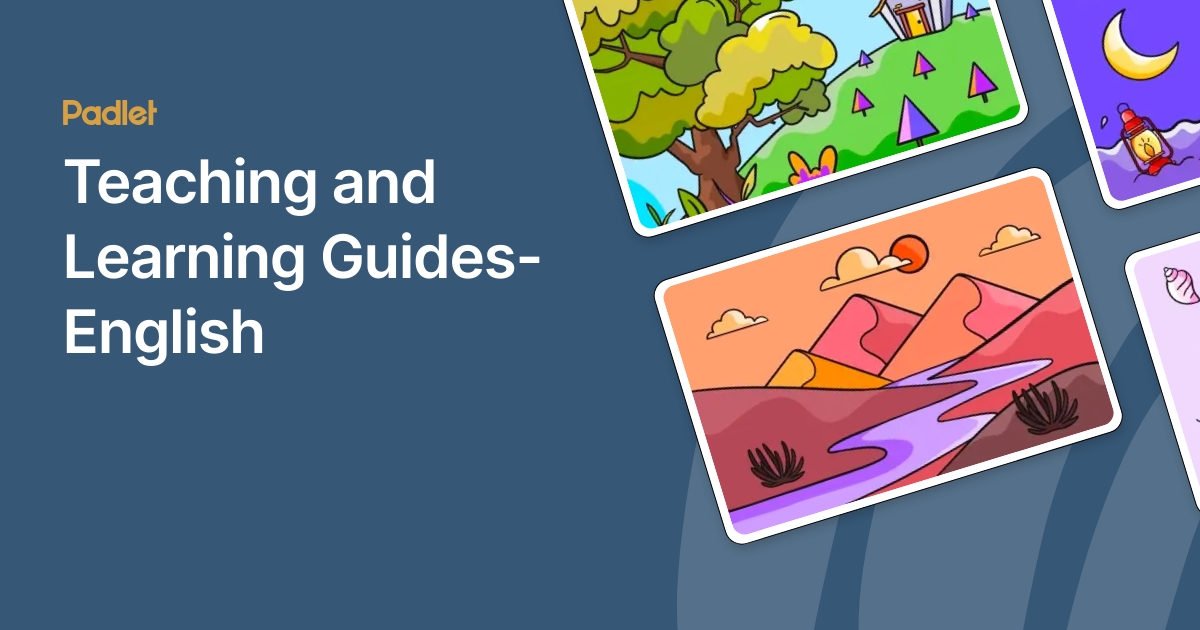 Teaching and Learning Guides-English