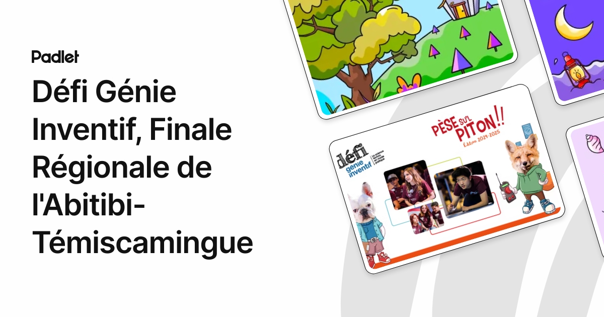 Défi Génie Inventif, Finale Régionale de l'Abitibi-Témiscamingue 2025