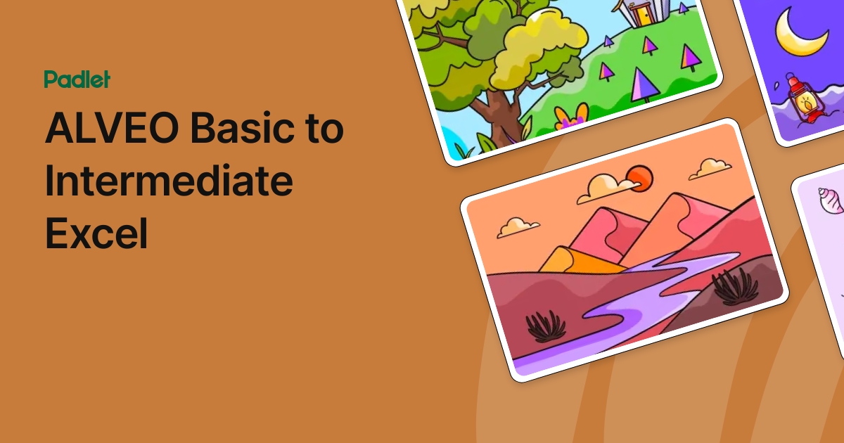 ALVEO Basic to Intermediate Excel