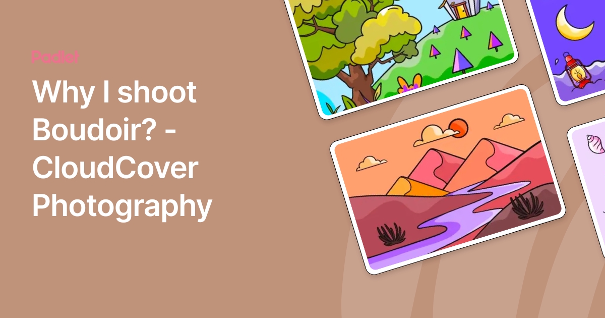 Why I shoot Boudoir? - CloudCover Photography