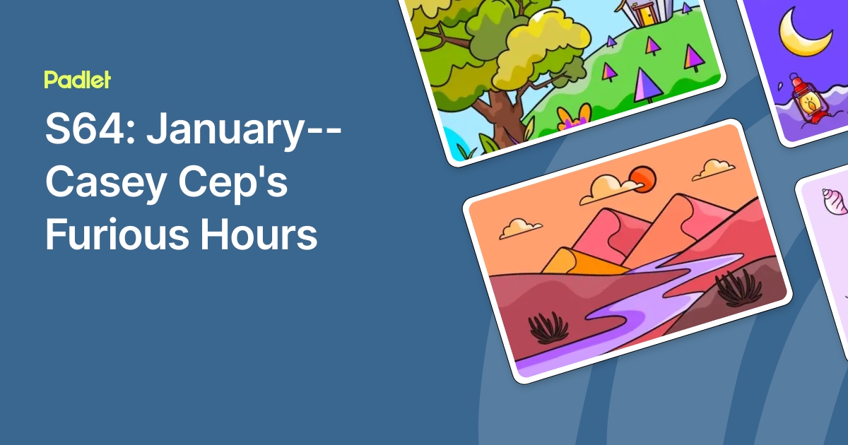 S64: January--Casey Cep's Furious Hours