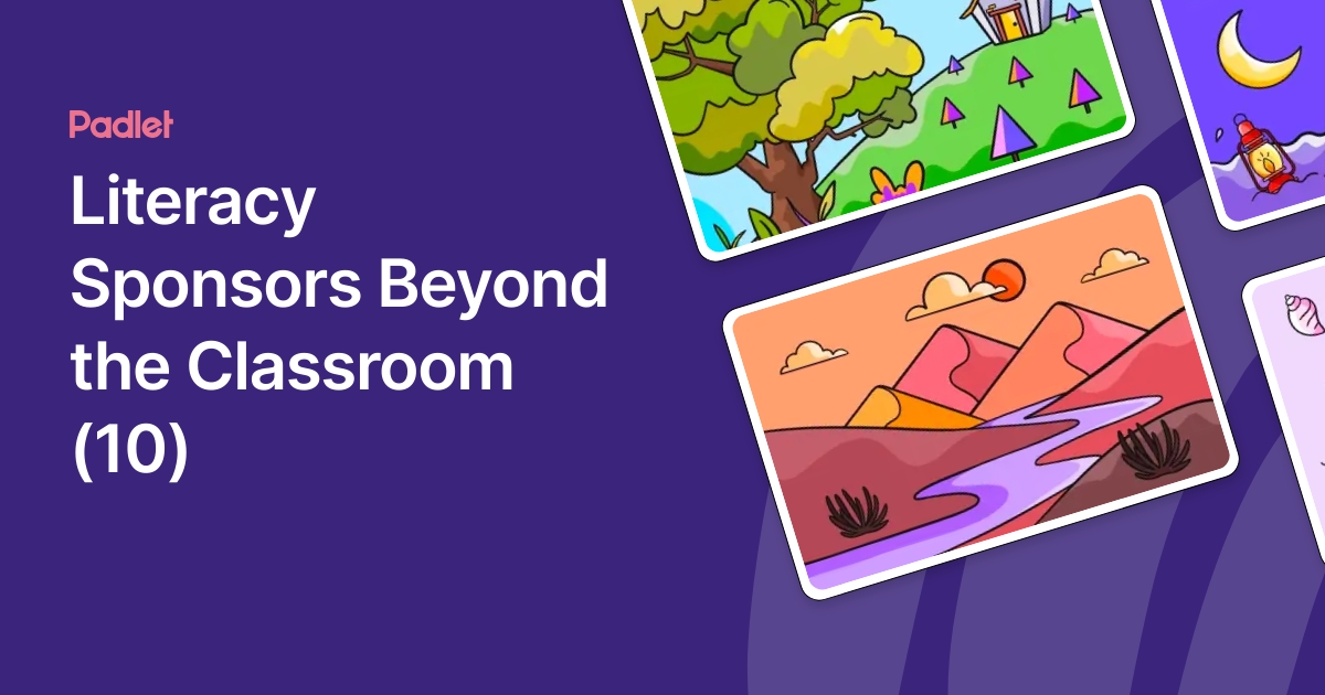 Literacy Sponsors Beyond the Classroom (10)