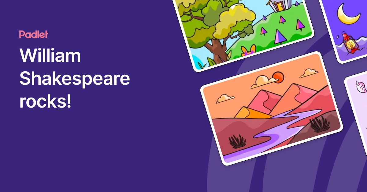 William Shakespeare rocks!