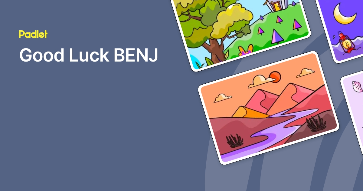 Good Luck BENJ
