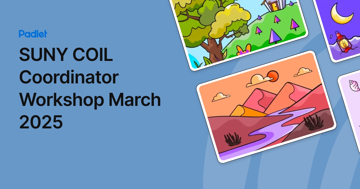 SUNY COIL Coordinator Workshop March 2025