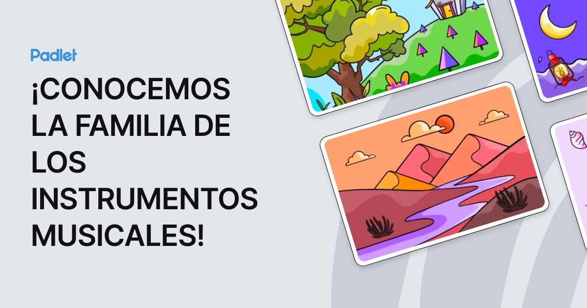 ¡CONOCEMOS LA FAMILIA DE LOS INSTRUMENTOS MUSICALES!